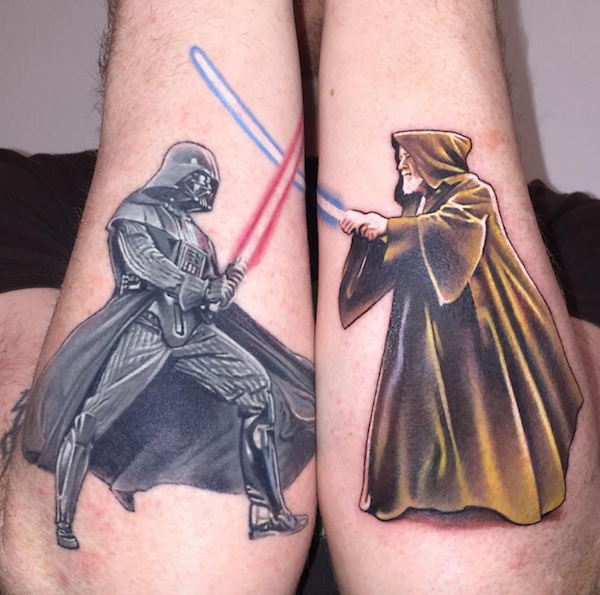 British tattoo artist's pop culture themed creations (26 Photos)