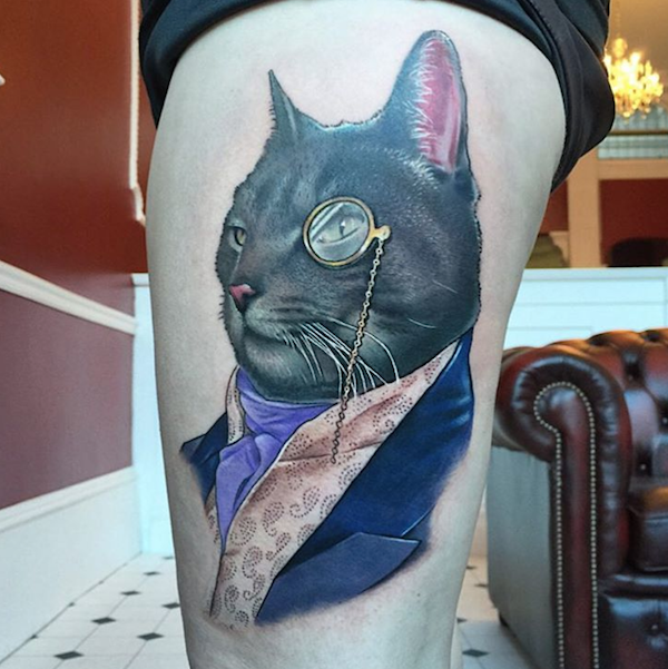 British tattoo artist's pop culture themed creations (26 Photos)