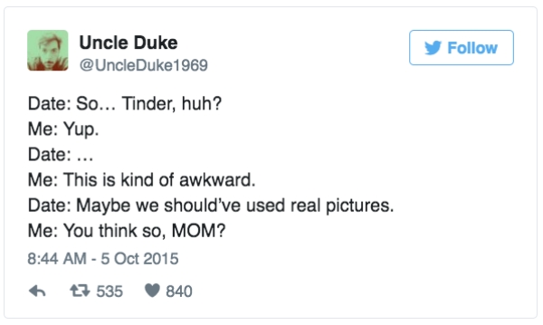Dating tweets everyone can relate to