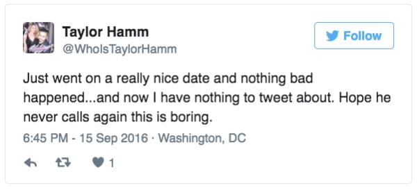 Dating tweets everyone can relate to