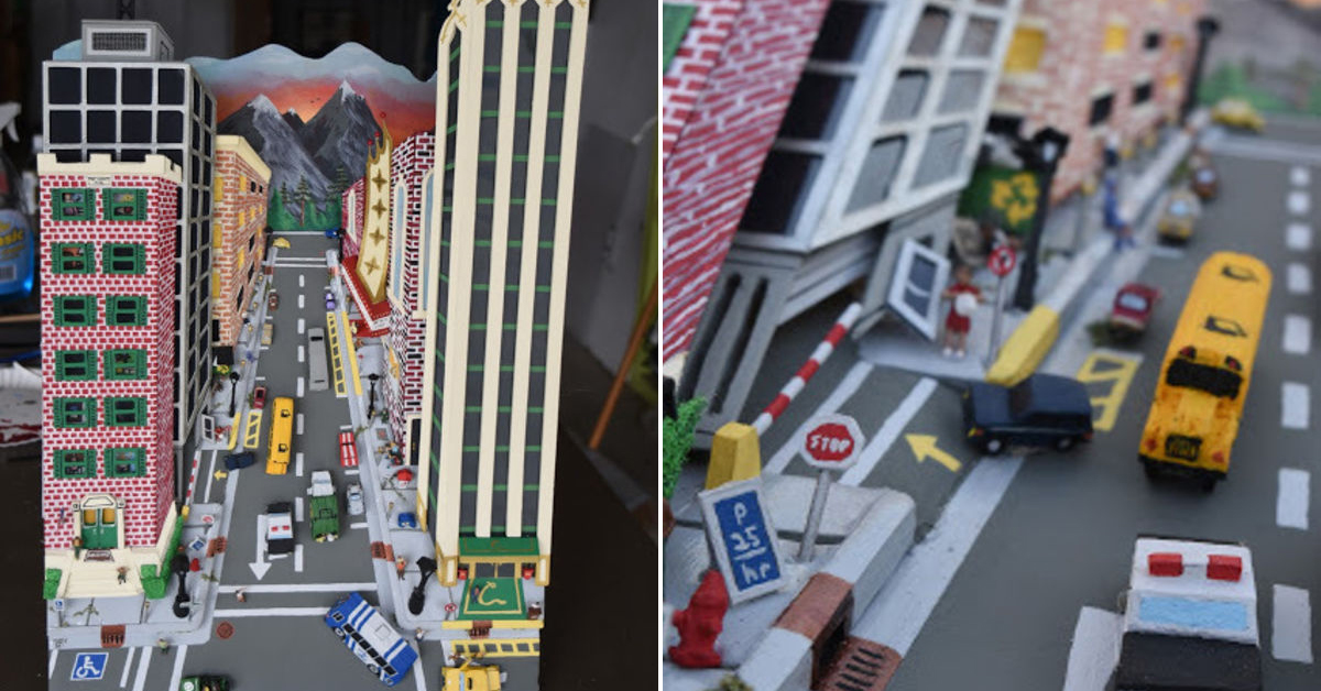 3D Cityscape Art