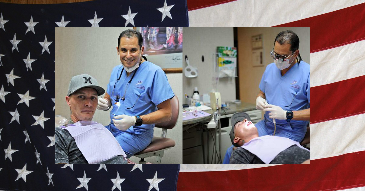 Dentist offers free work to veterans and his reasoning is perfect