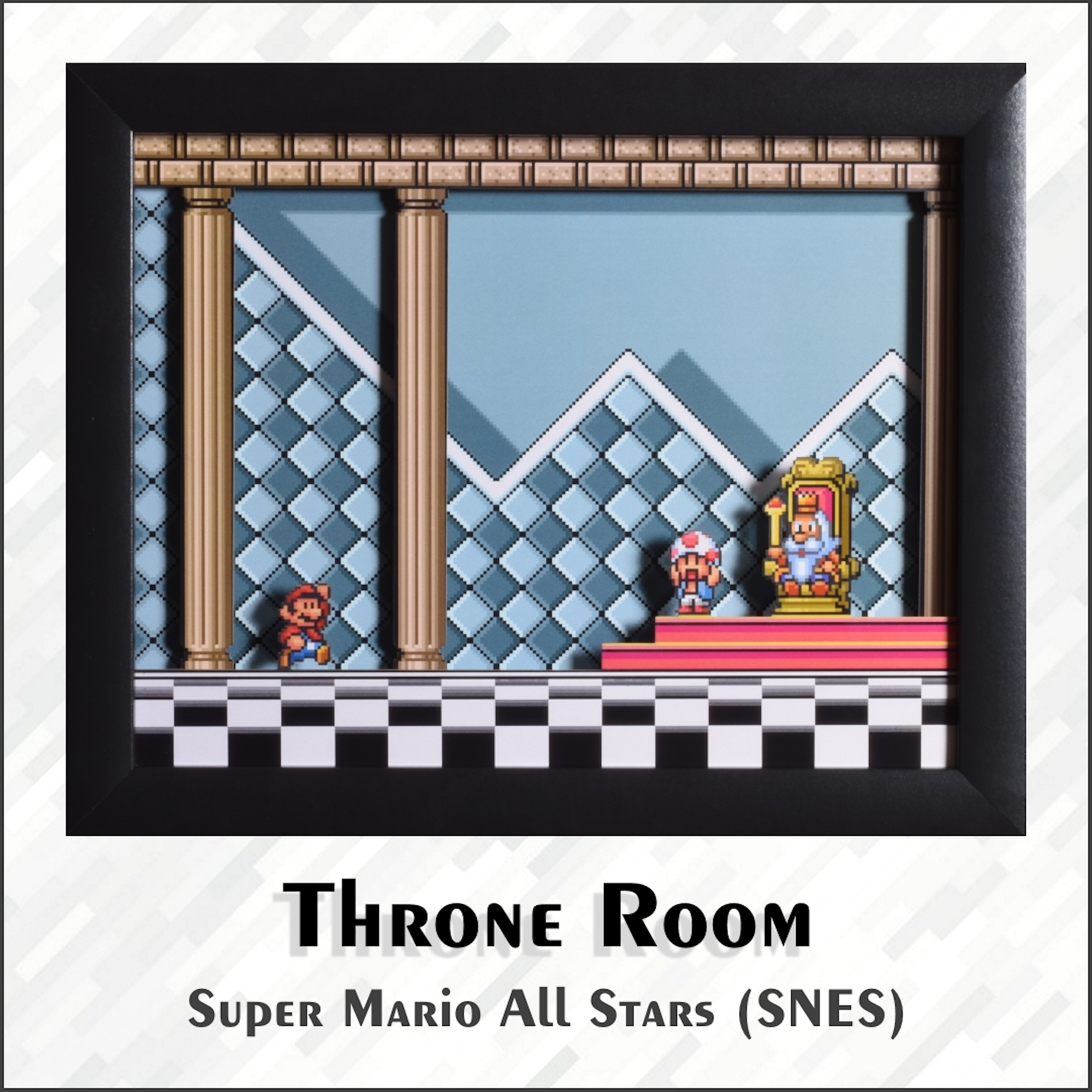 Retro shadow boxes are saving classic game scenes in art (29 HQ Photos)