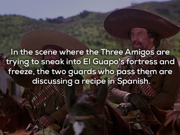 Facts about a little film named 'Three Amigos'