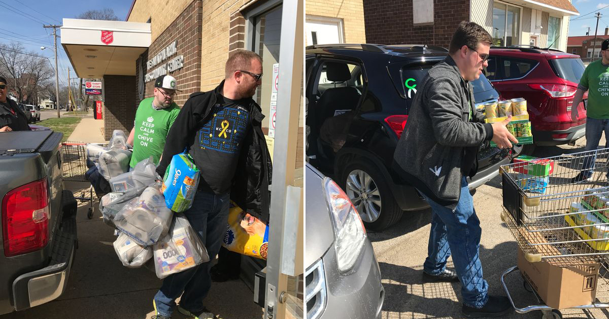 Chive on Chicago's tornado relief drive