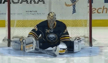 Hockey goalies are the ballsiest, most acrobatic athletes on ice