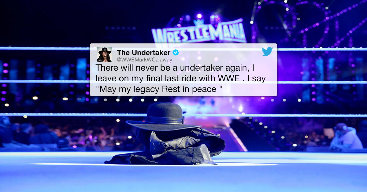 The Undertaker retired at Wrestlemania (13 Photos)