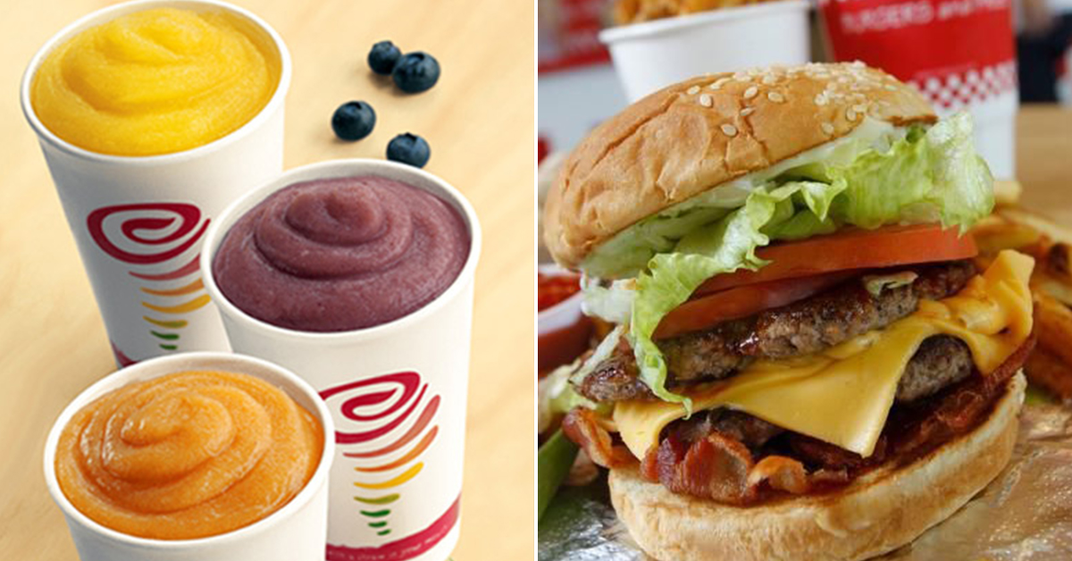 Surprising Fast Food Items With The Same Amount Of Calories surprising-fast-food-items-with-the-same-amount-of-calories