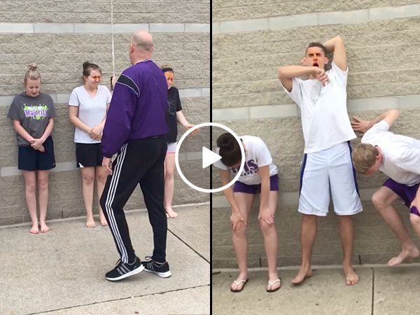 High school students volunteer to be pepper sprayed (Video)