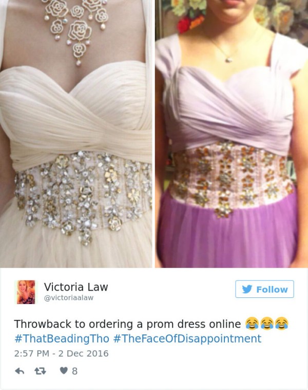 Teens learn the hard way not to buy prom dresses online (26 Photos)
