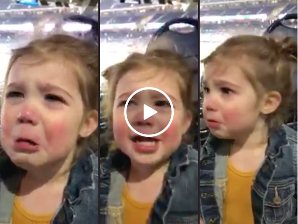 Kid is sad when the Padres get a home run (Video)