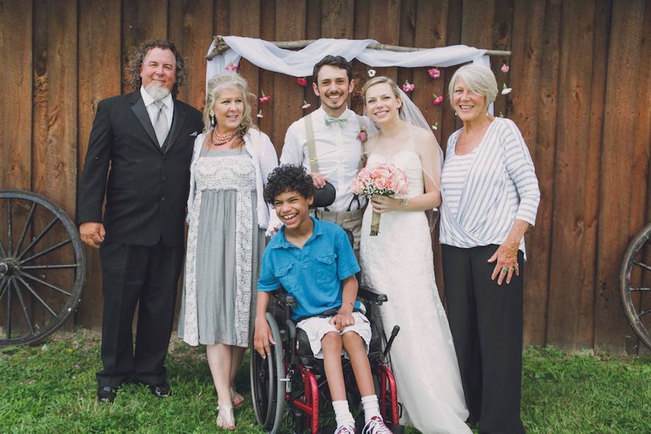 Community helps family care for adopted special needs son