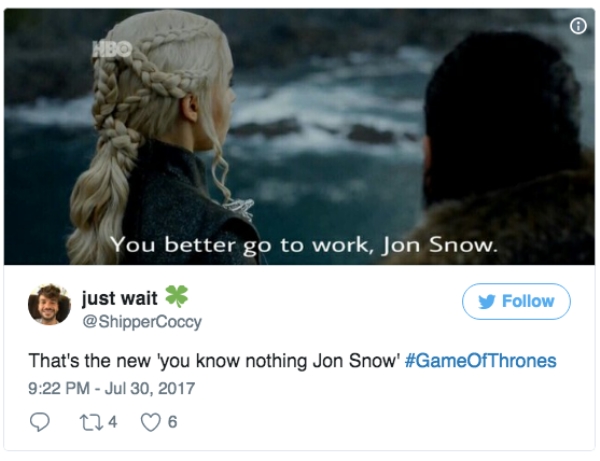 Season 7, episode 3 GoT reactions that will have you rolling!