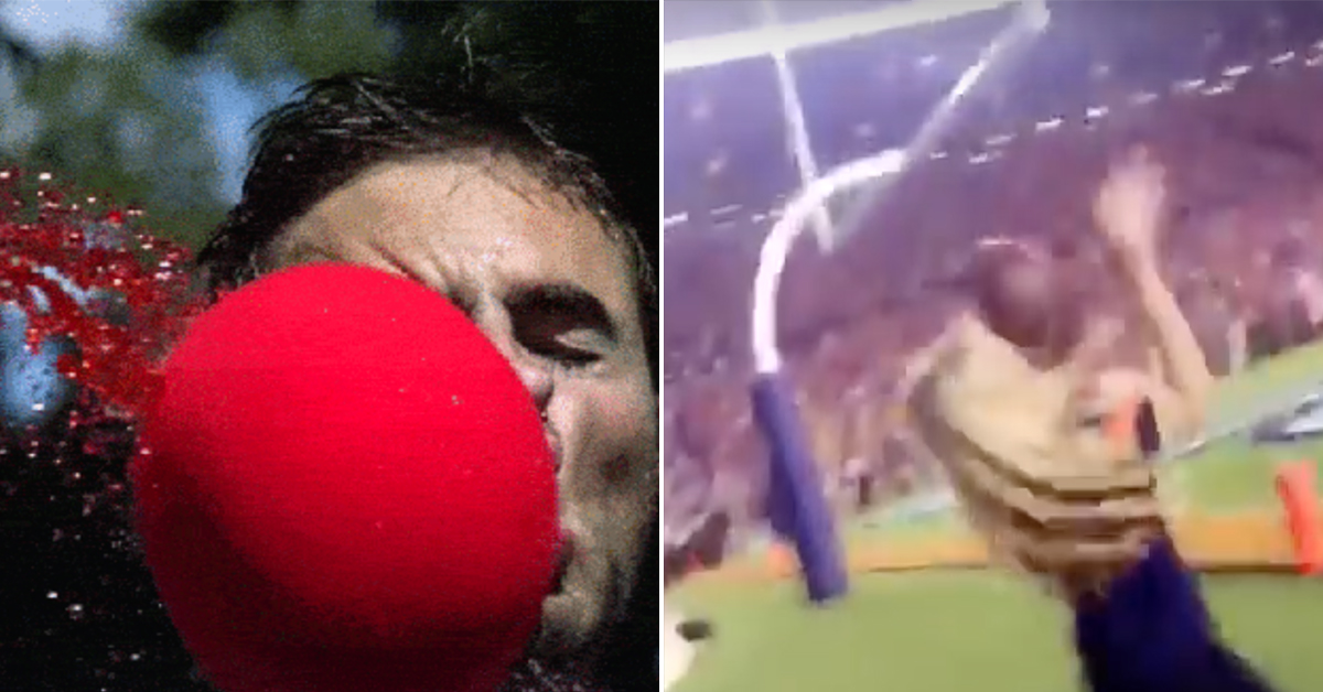 People getting in the face by balls (15 GIFs) : theCHIVE