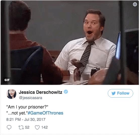 Season 7, episode 3 GoT reactions that will have you rolling!