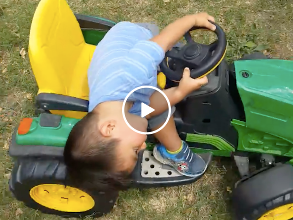 When you say you could mow the lawn in your sleep (Video)