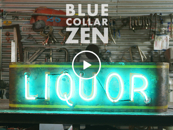 Watch a master craftsman make an old-school neon sign by hand