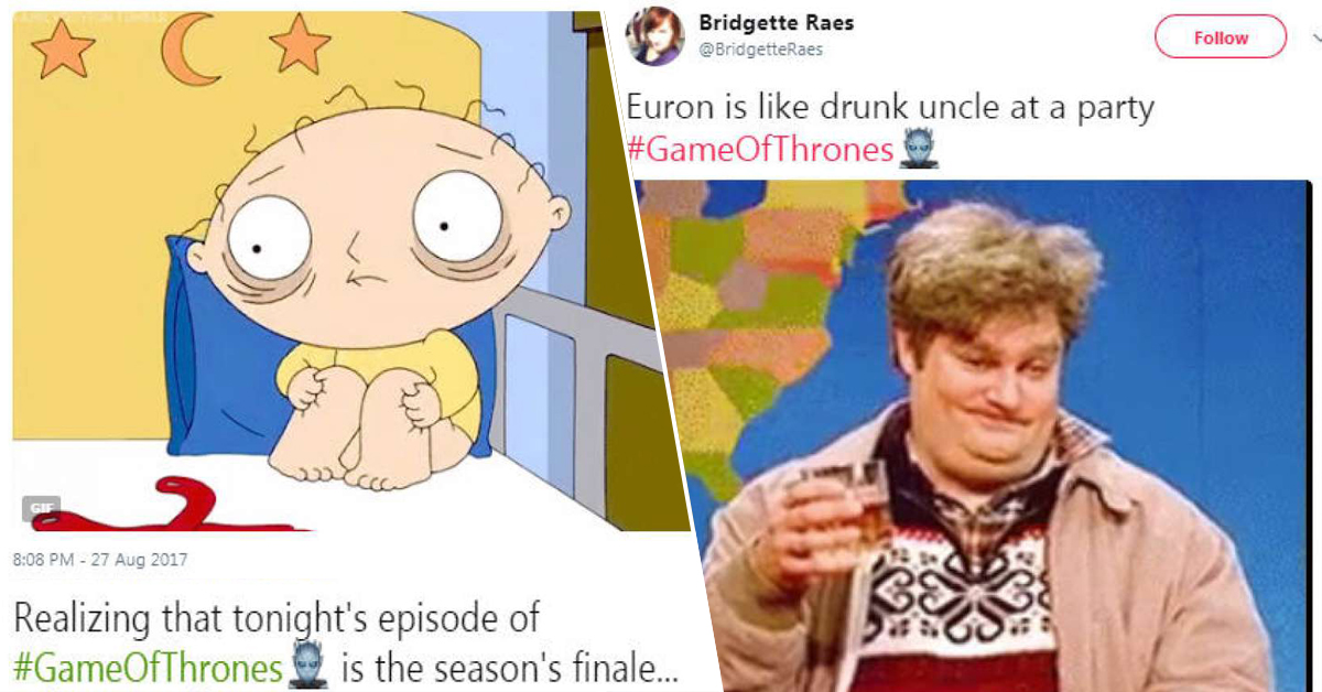 Season 7, episode 7 reactions GoT reactions are bringing the pain once ...