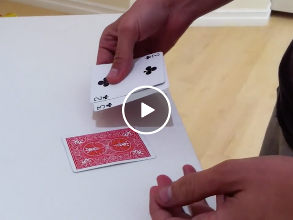 This is the trickiest of card trick illusions (Video)