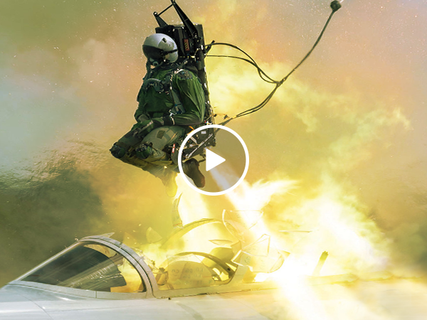 Emergency EJECT Plane Lands Itself Story told by Air Force Pilot Video