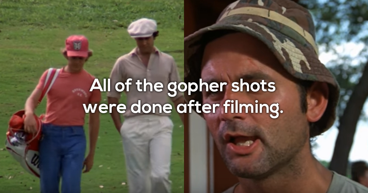 Hole-in-one facts about the classic “Caddyshack”