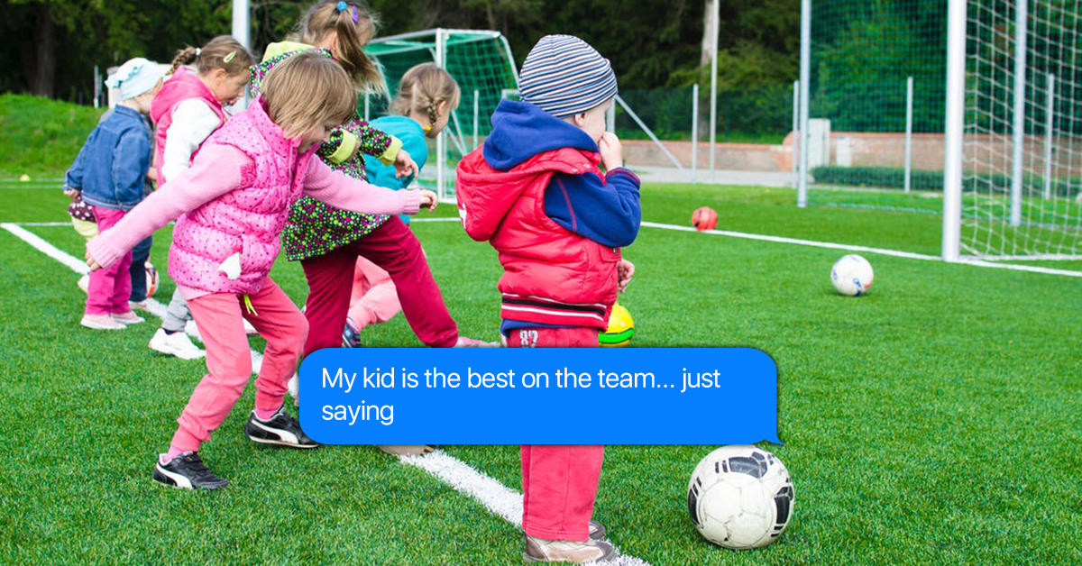 Brilliant troll takes on a soccer mom group chat