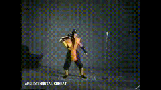 Nostalgic GIFs of motion capture 1992’s MORTAL KOMBAT (19 GIFs)