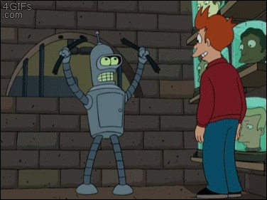 Bender isn't so bad... when he's not trying to kill all humans