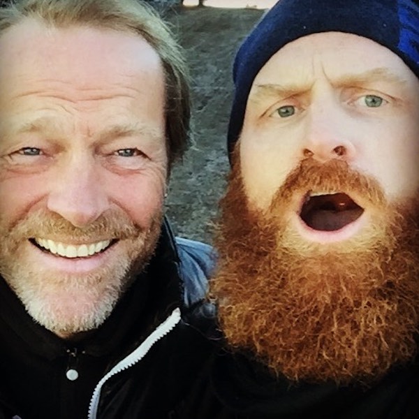 After fighting for the Iron Throne, the GoT cast are best friends