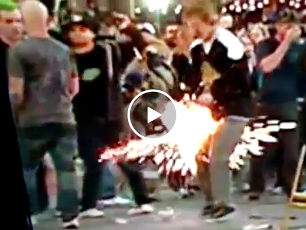 The greatest nut shot ever caught on camera