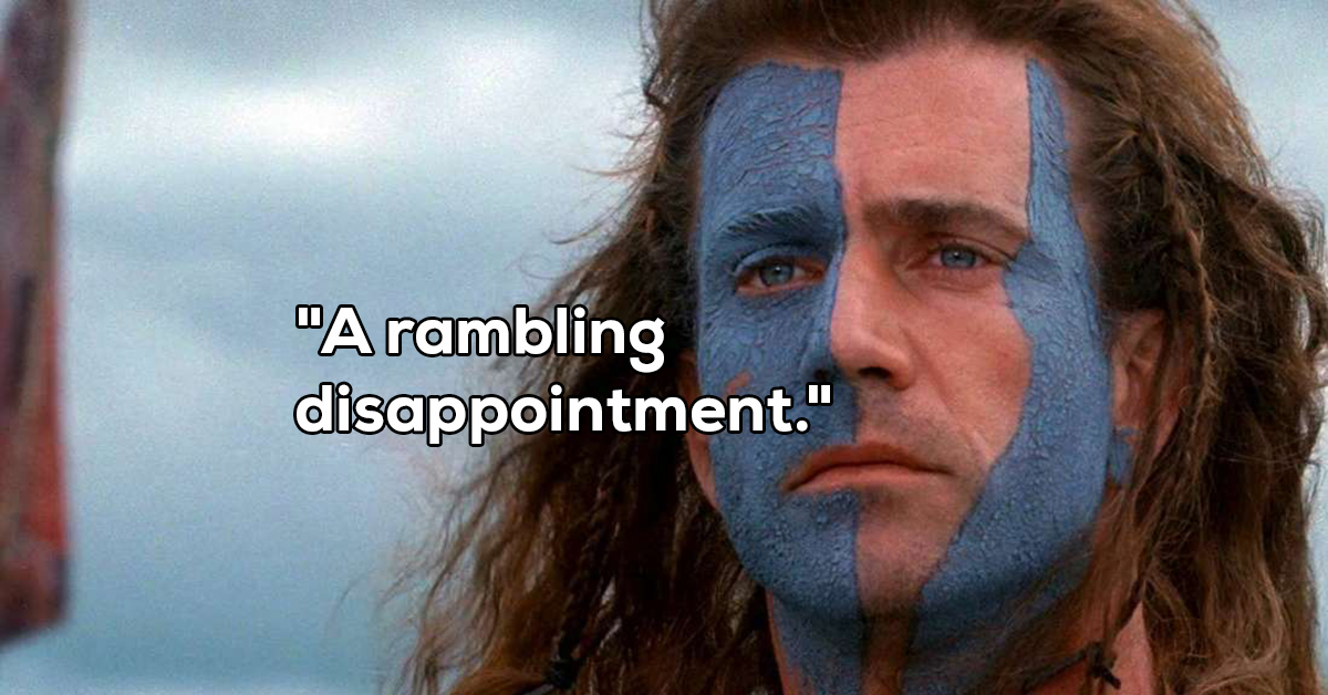 Scathing reviews of eventual Best Picture Oscar winning films