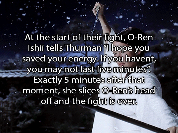 Kick*ss Facts About The "Kill Bill" Films (18 Photos)