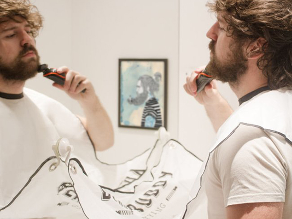 Get a mess-free shave with the Beard Buddy