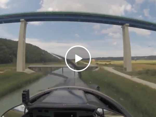 Insane pilot flies incredibly dangerous flight