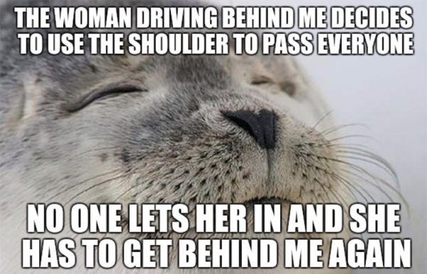 Bad Driving Memes Funny Photos theChive.com 2018