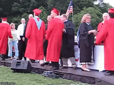 Epic graduation fails to make you feel better about that debt