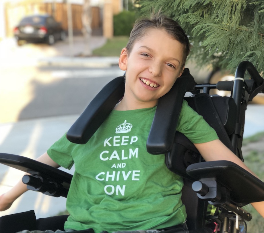 Chive Charities gives ADA van to boy with rare neuromuscular disease