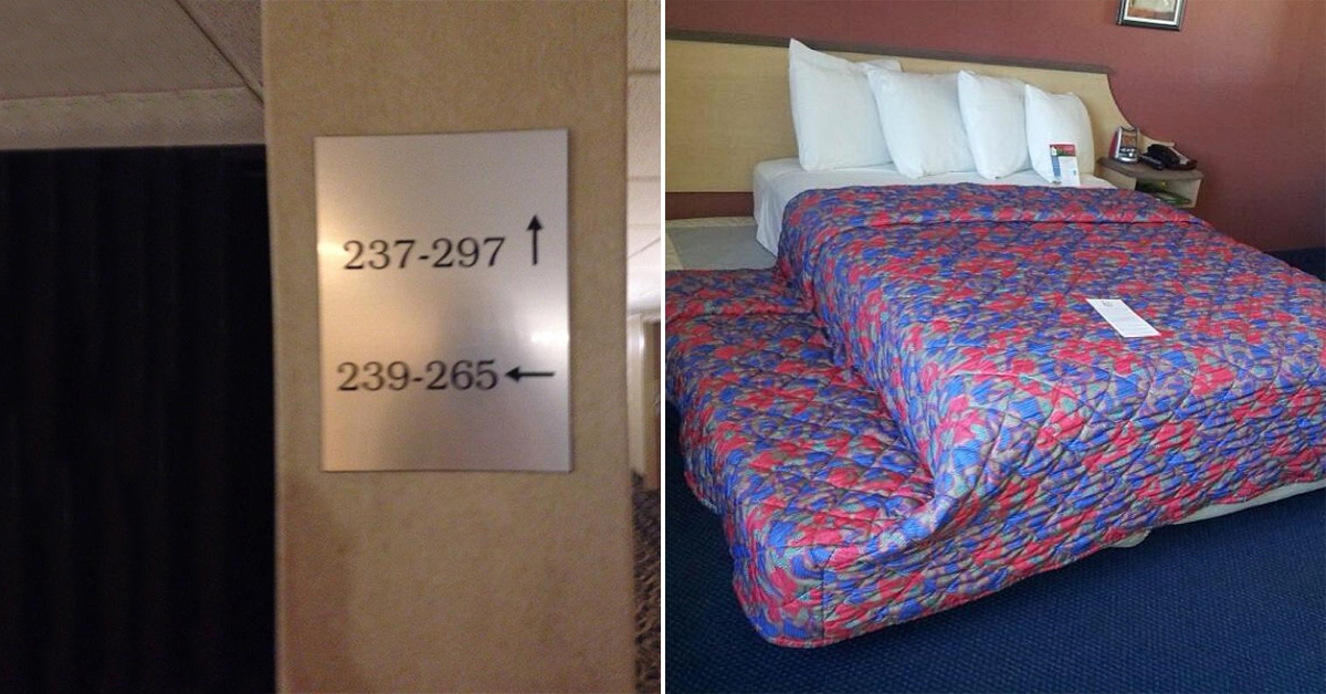 "Stay at that hotel, it's a great deal," they said...