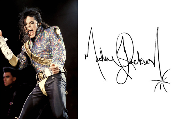 Celebrity signatures throughout time memorable for different reasons