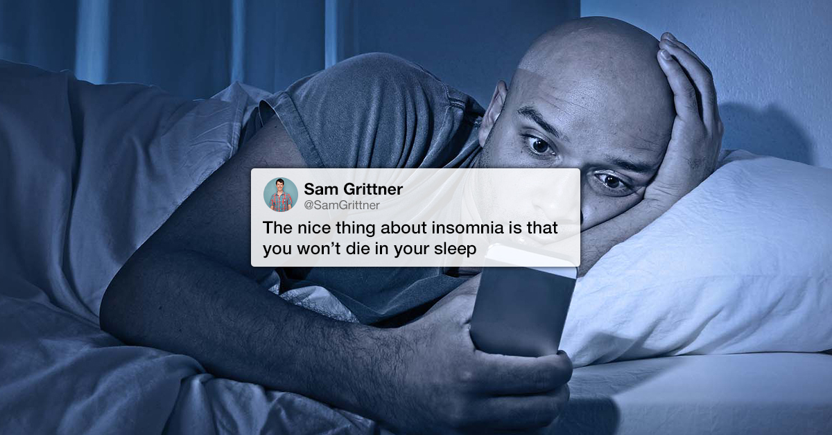 Some hilarious tweets about insomnia we found at 3 AM