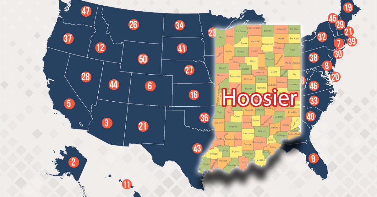 50 slang terms for all 50 US states