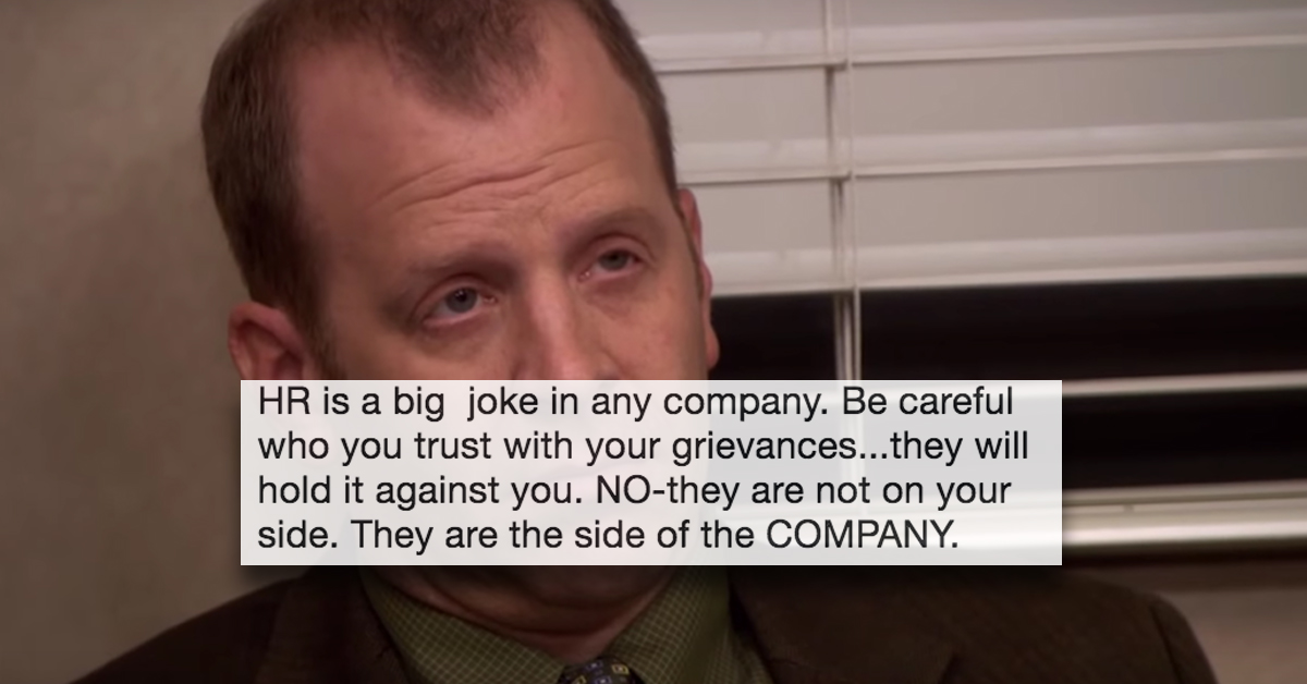 People share obvious things about their job the public somehow ...