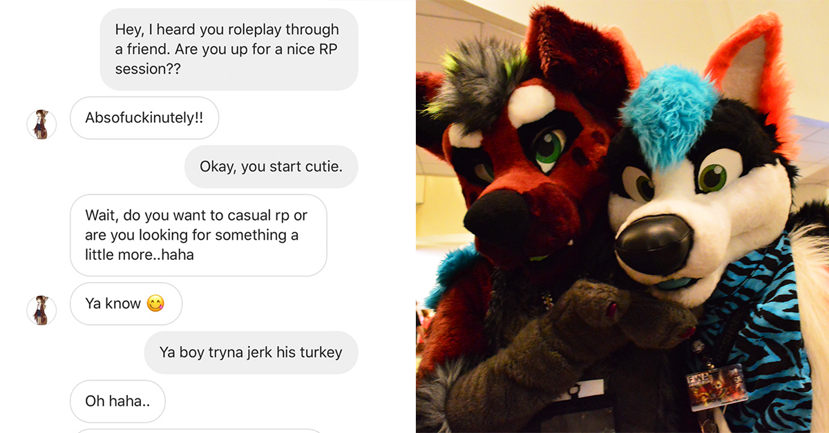 Guy sexts a ‘Furry’ and trolls her into a furr-ious rage (6 Photos)