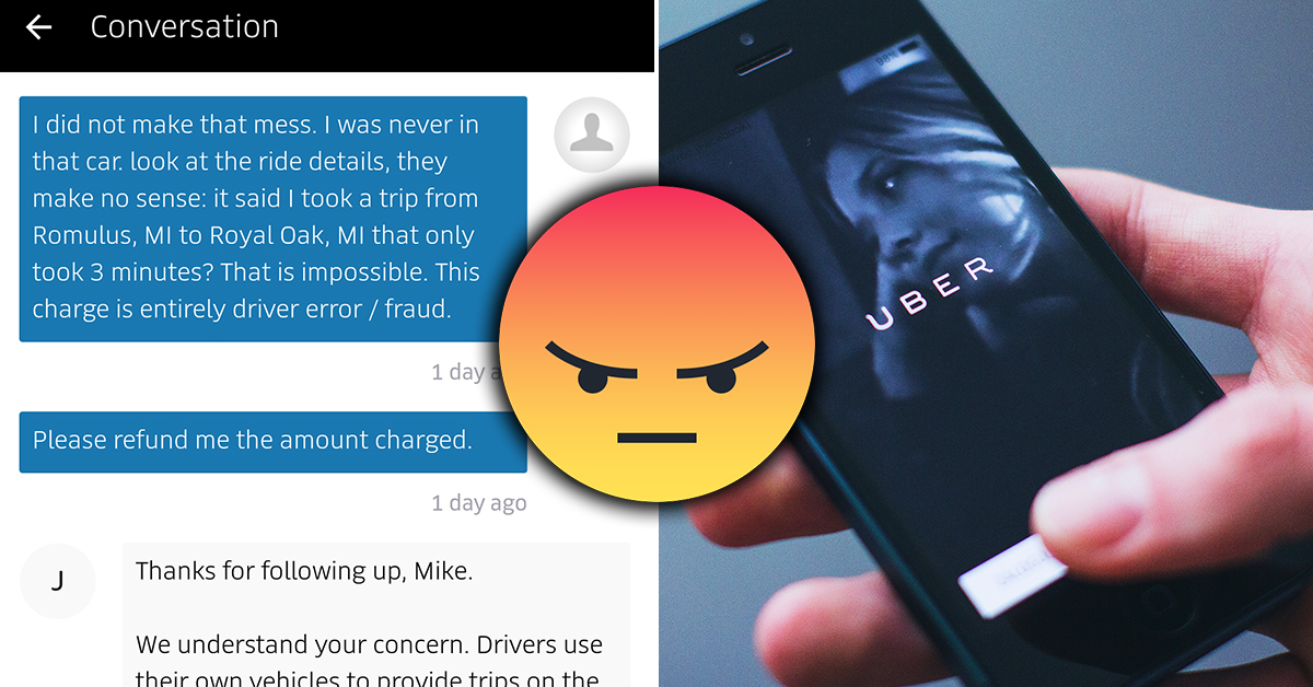Infuriating Uber customer support scams man out of $157, refuses to pay ...