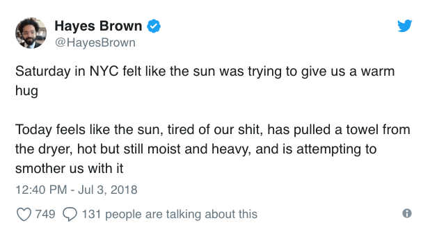 It's so hot outside these memes are melting