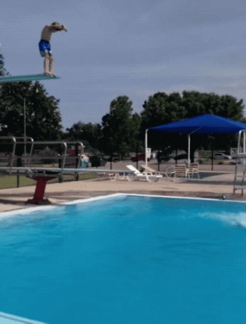 Diving board fails are a splash of hilarious