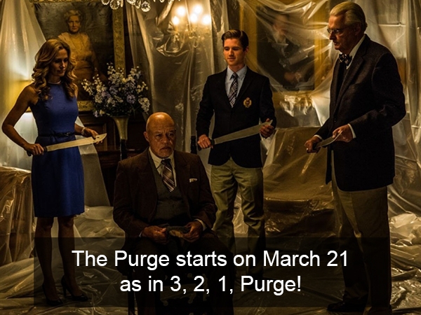 Just remember all the good that The Purge films facts do (18 Photos)