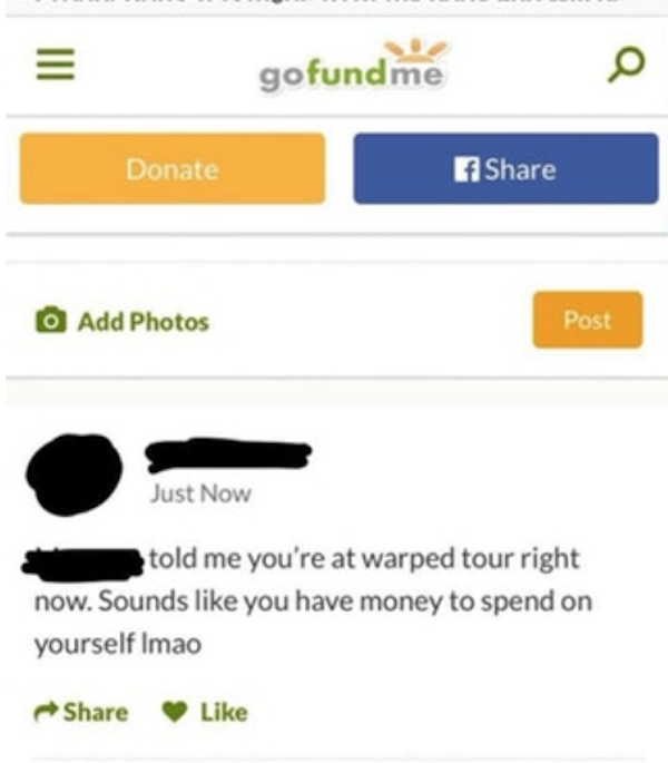 The most shameless GoFundMe pages that should have never been created