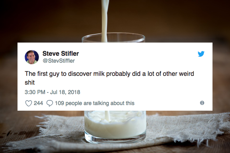 Imagine If You Were The First Person To Ever Try Something