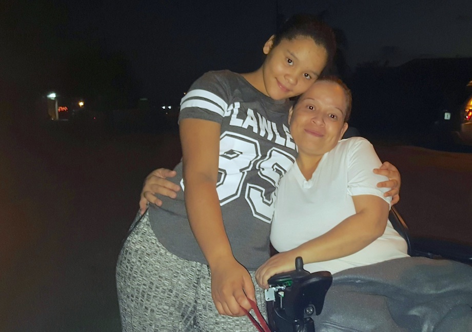 Chive Charities grants ADA van to woman with rare nerve condition